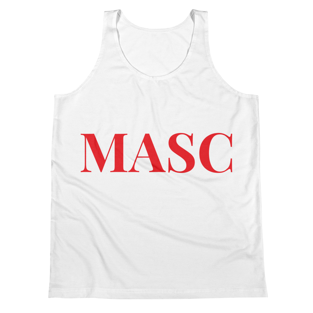 The Abbey Weho's "MASC" Unisex Tank Top | The Abbey Weho